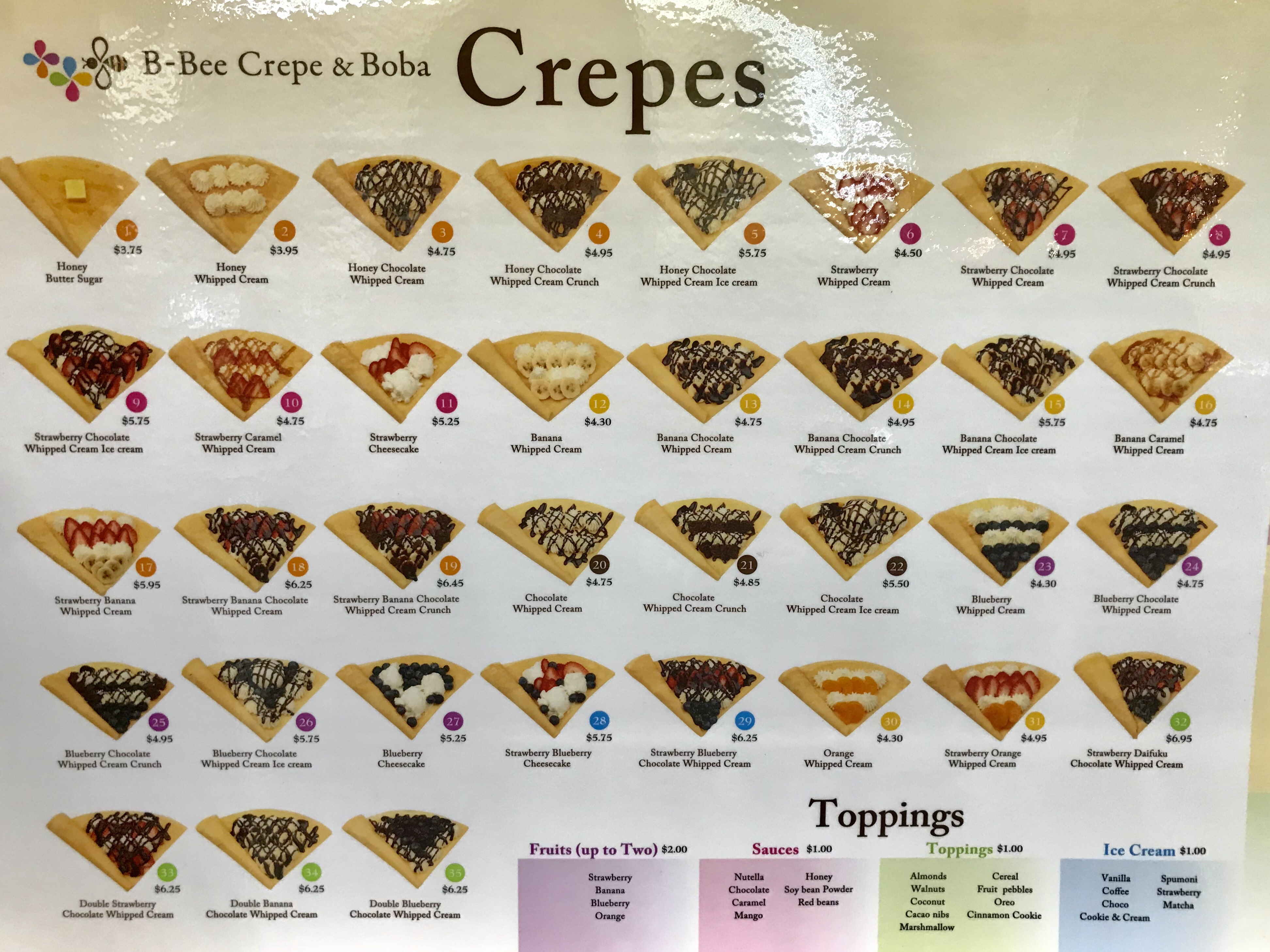 B-Bee Crepe & Boba – Palms/Mar Vista – chowyum